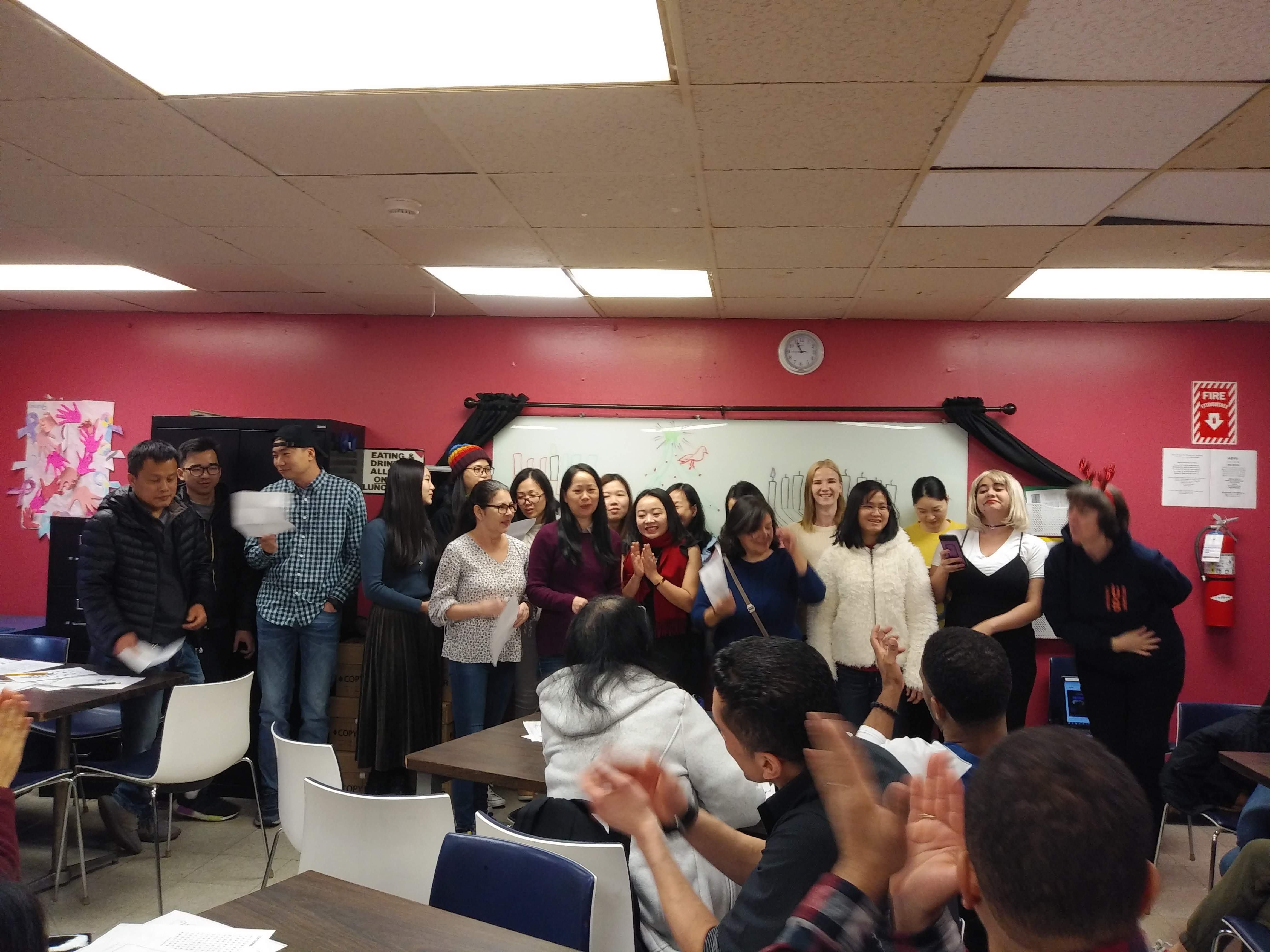 Weekend Holiday Party – US Adult Literacy