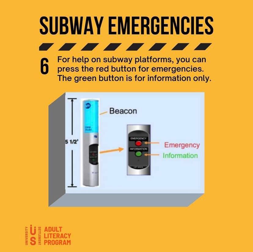 Subway & Bus Safety – US Adult Literacy