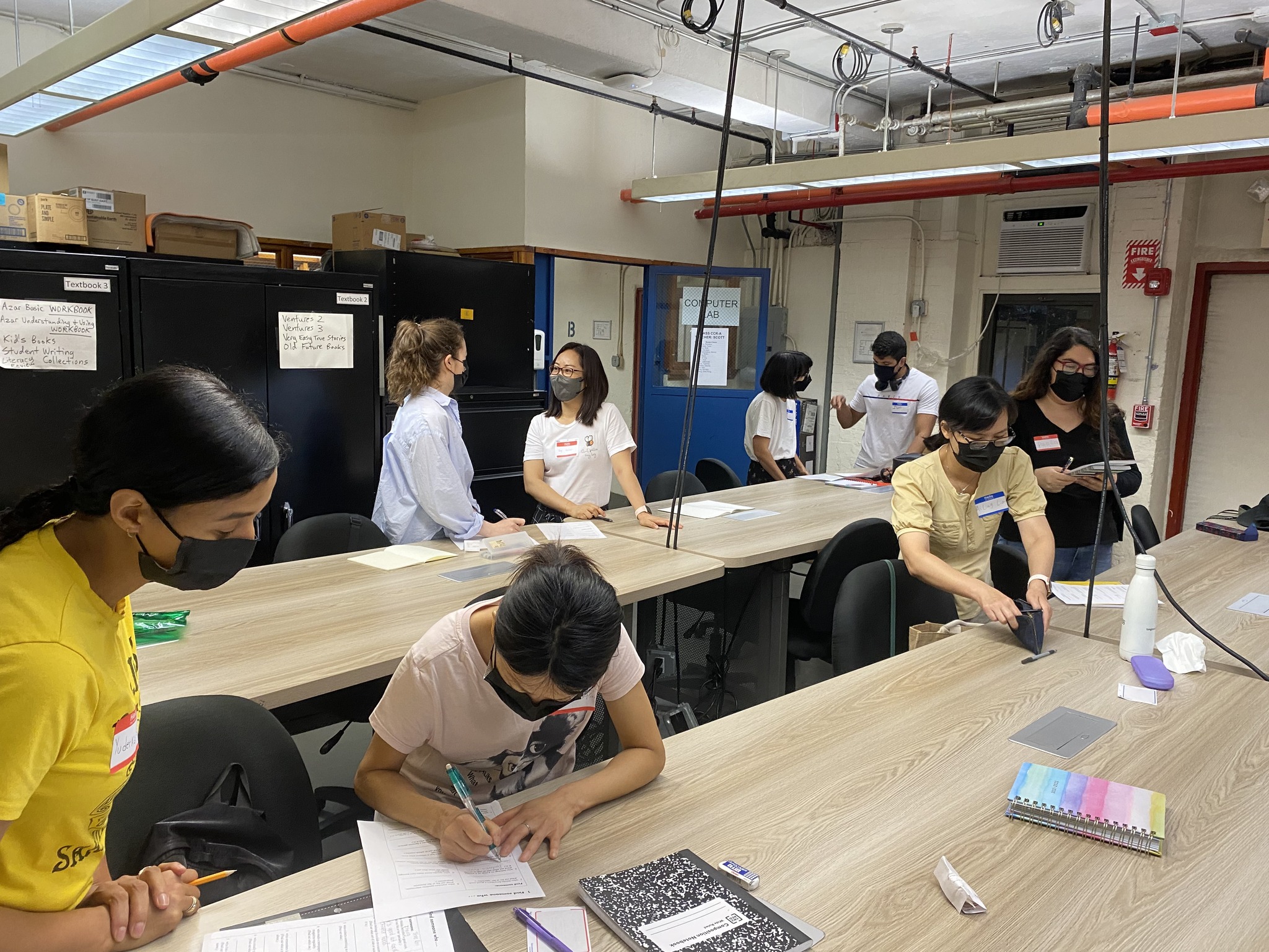 The First Days of Daytime and Evening Classes – US Adult Literacy