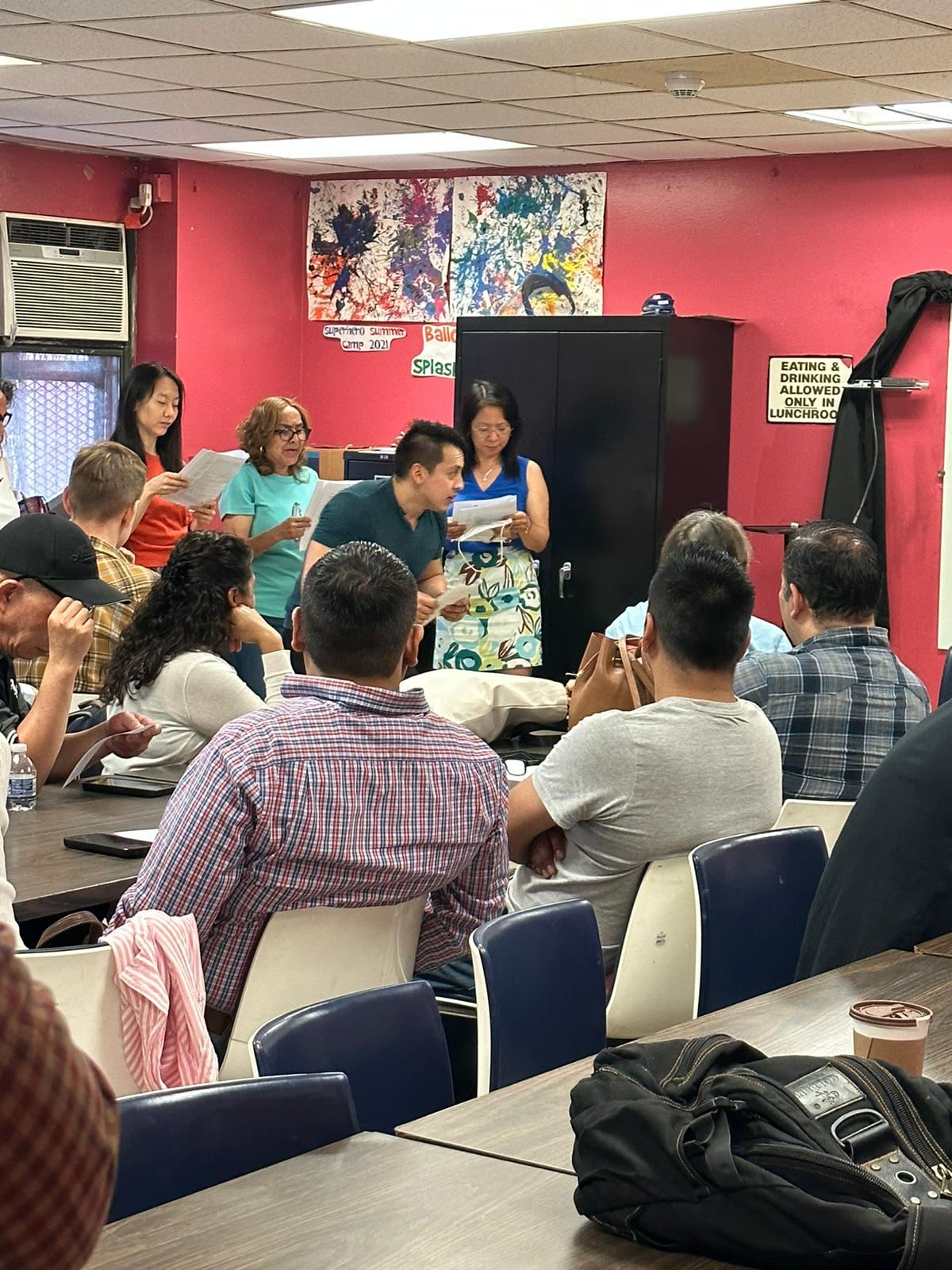 Photos from Weekend Classes’ Year-End Party – US Adult Literacy