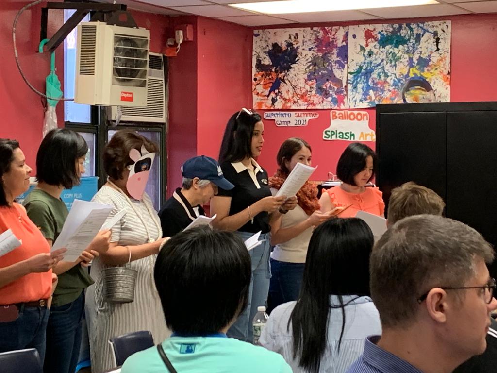 Photos from Weekend Classes’ Year-End Party – US Adult Literacy