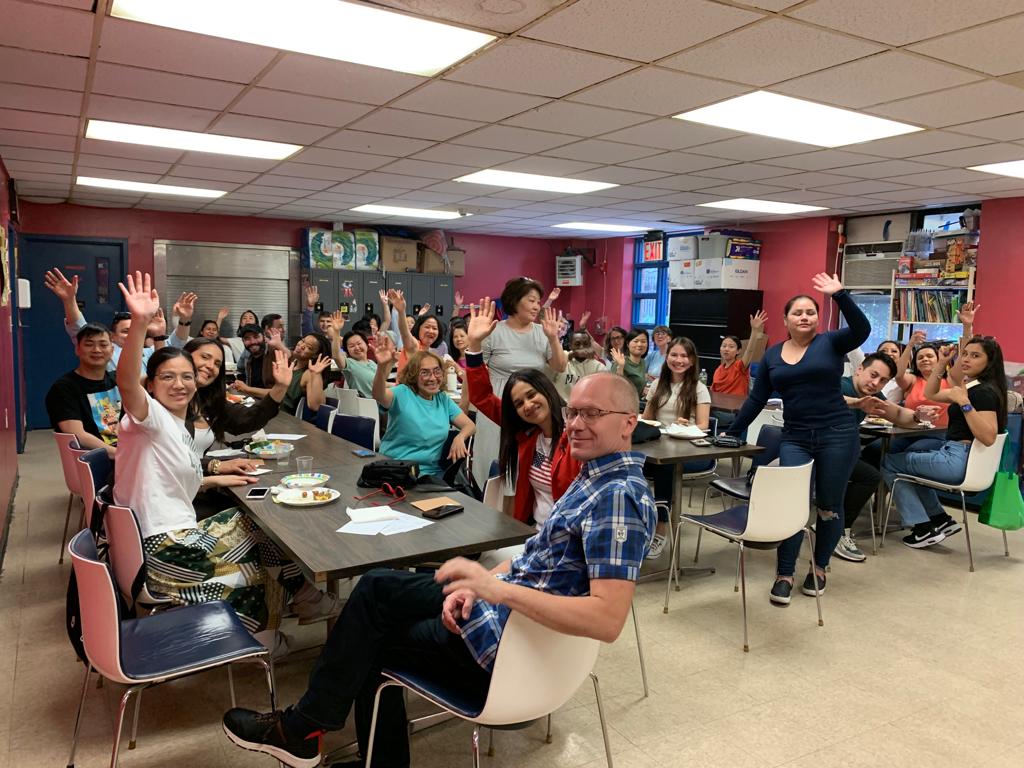 Photos from Weekend Classes’ Year-End Party – US Adult Literacy